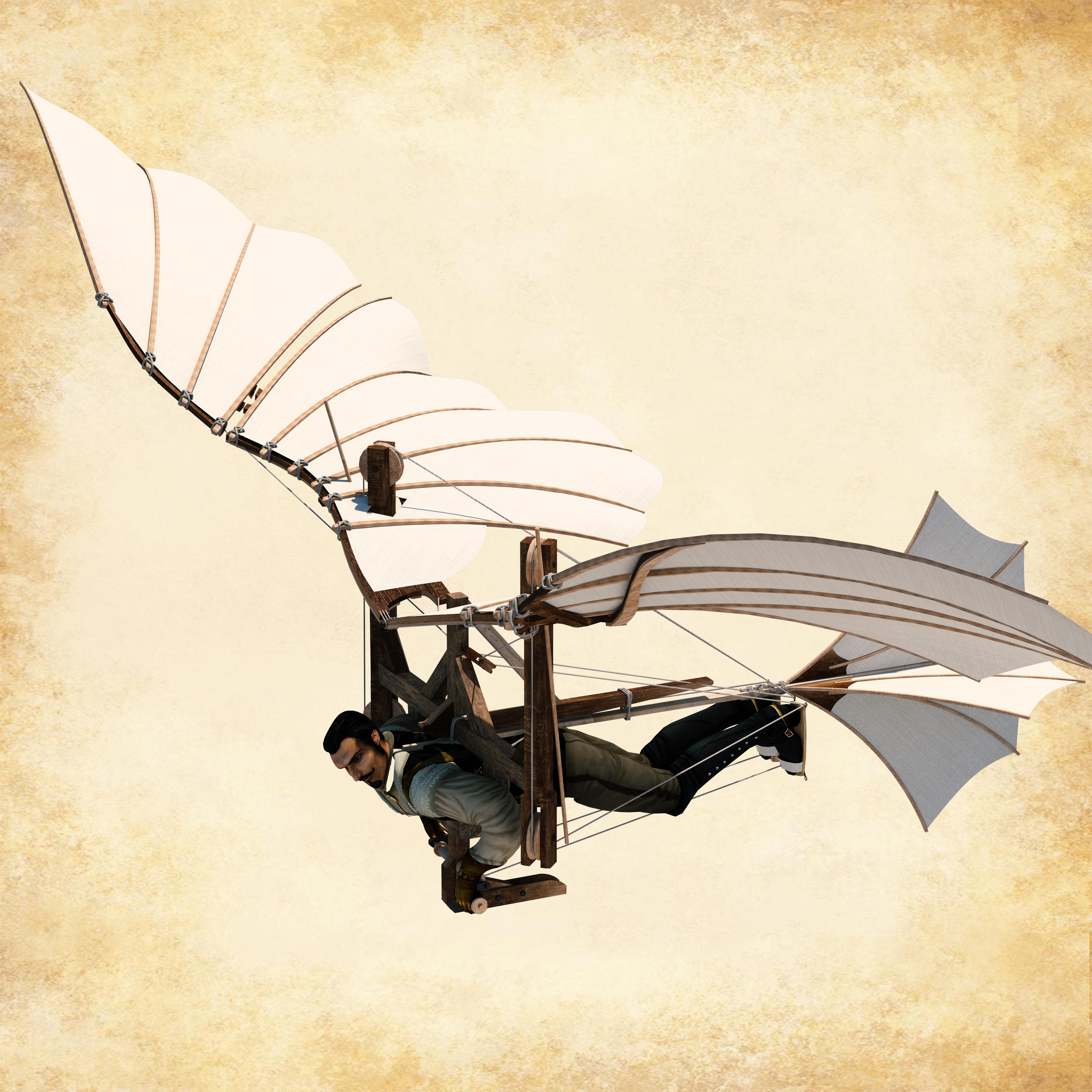 Sketch Leonardo Da Vinci Flying Machine at Kate Read blog
